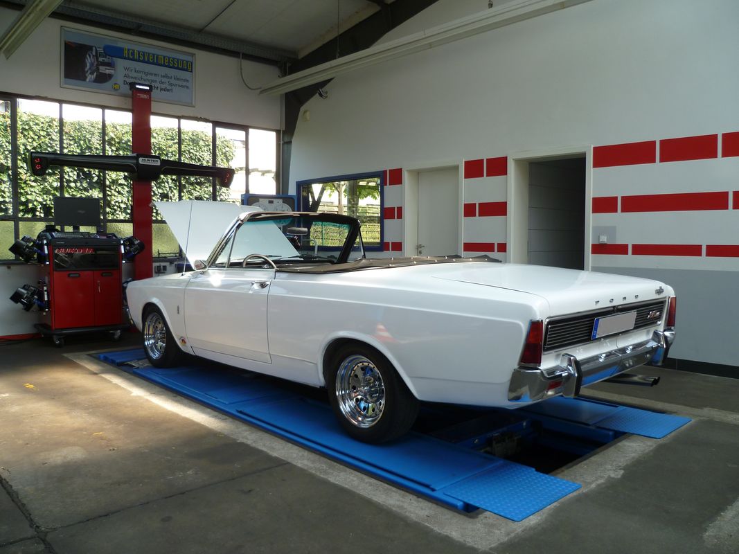 Ford P7 Deutsch Cabrio 26M Bj.1969 | Reifen & Kfz-Werkstatt Donis